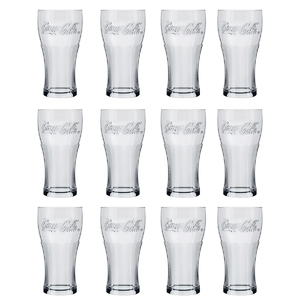 Copo Contour Coca Cola 470ml 12 Unidades - Nadir - Transparente 7050 ...