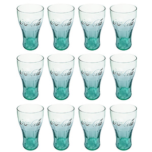 Copo Contour Coca Cola 470ml 12 Unidades - Nadir - Verde 705007 | Leroy ...