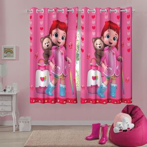 Cortina Infantil - Rainbow Ruby - 3 00m X 1 80m - P/ Varão - Lepper ...