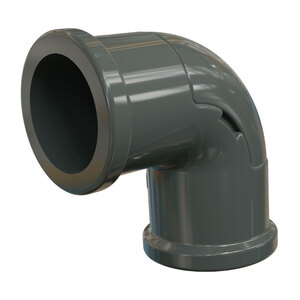 Cotovelo/joelho C/ Tampa Vigia Em Pvc S/ Rosca Cinza 1/2" - Wetzel ...