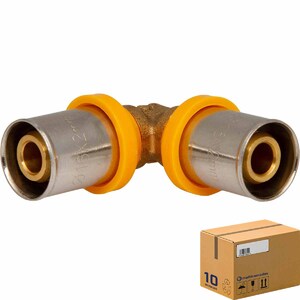 Cotovelo Multicamadas Pex Gás Regular 16mm (caixa 10 Unidades) | Leroy ...