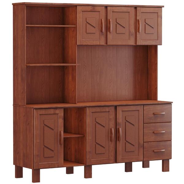 Cozinha Compacta 6 Pt 1266 Cobre Mdf/madeira Maciça Fnt | Leroy Merlin