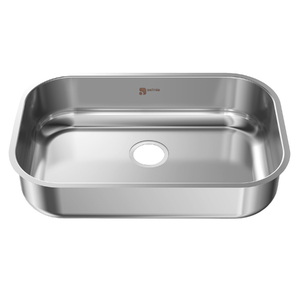 Cuba para Cozinha Simples de Embutir 35x56x17cm Aço Inox 304 Brilhante ...
