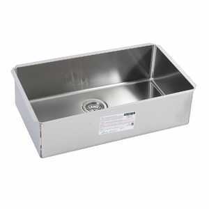 Cuba para Cozinha Simples de Embutir em Aço Inox 304 Fosco Retangular ...