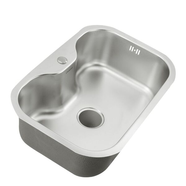 Cuba Em Inox Acetinado Cozinha Gourmet 63x43 Cm Guimmis.casa | Leroy Merlin