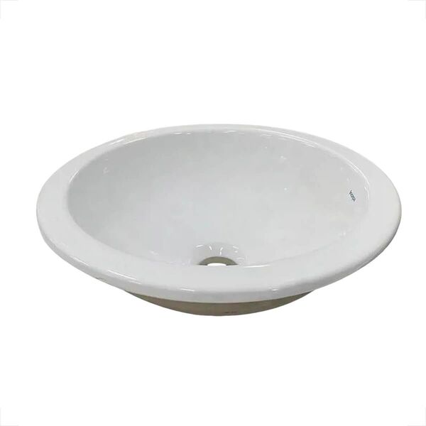 Cuba Incepa Embutir/sobrepor Redonda Branco 36cm | Leroy Merlin