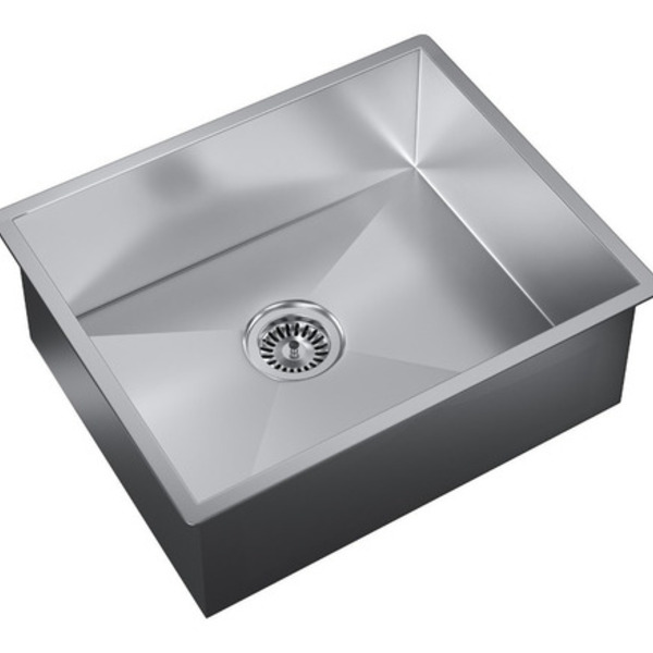 Cuba Inox Cozinha Com Válvula 40x40 | Leroy Merlin