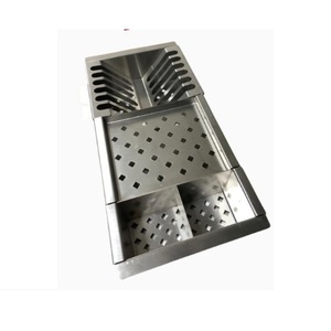 Cuba Moderna 60x40 Inox 304 Pia Quadrada Com Canal Equipado Ajl ...