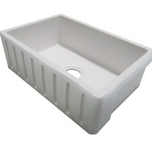Cuba Pia De Cozinha Farm Sink Fs15 (Ssm) Branca 60cm | Leroy Merlin