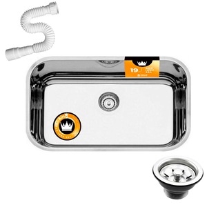 Cuba Pia Inox 56x34x19 – Inox 304 - American Steel | Leroy Merlin