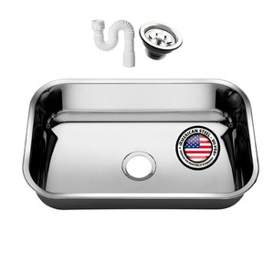 Cuba Pia Numero 2 Cozinha Inox 56x34x17 + Válvula | Leroy Merlin