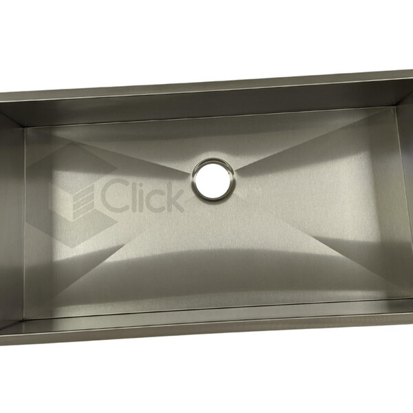 Cuba Quadrada De Inox Gourmet 80x40 Com Acessório | Leroy Merlin