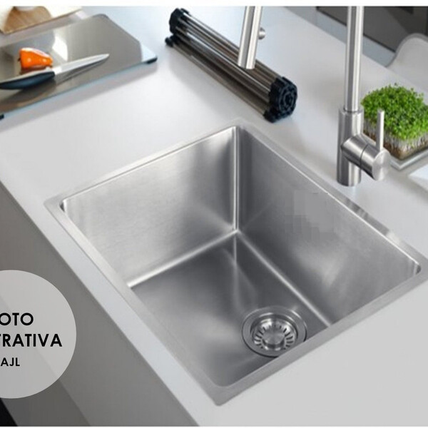 Cuba Quadrada Inox 304 Cuba De Pia De Cozinha Quadrada | Leroy Merlin