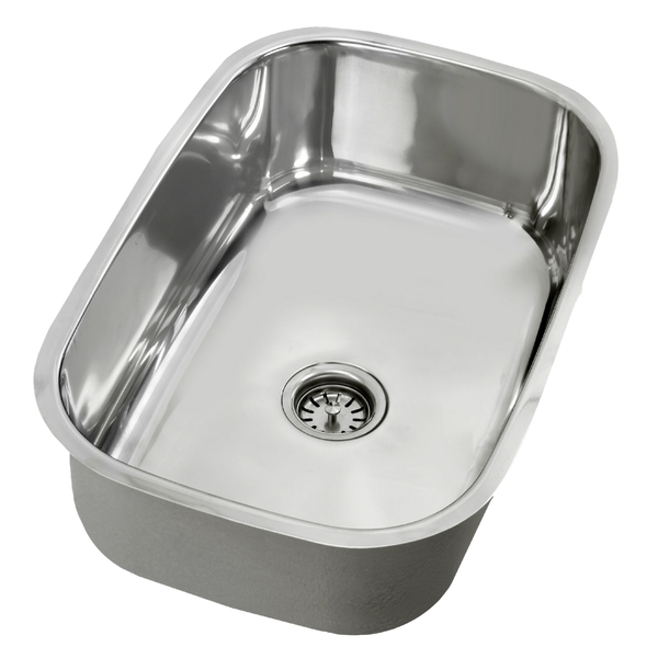 Cuba Simples Gourmet Em Inox Polido 59x39 Cm Guimmis.casa | Leroy Merlin