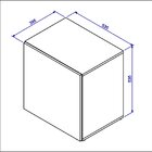 Cubo Mesa 39,5x53,5cm Lateral 1 Porta Lamina Mel | Leroy Merlin