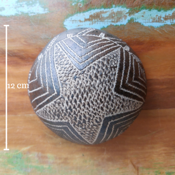 Cuíte/cuia Decorada G Etnia Tikuna - Amazônia - Mod 9 | Leroy Merlin
