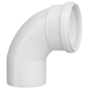 Curva 90° Curta Esgoto Sn Dn 75 - Fortlev | Leroy Merlin