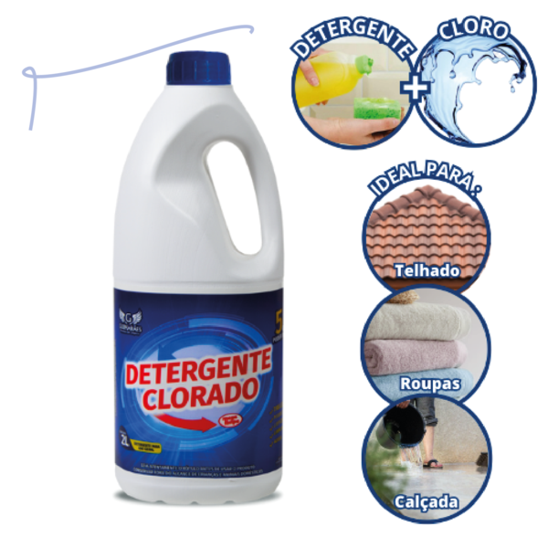 Detergente Clorado 2l - Guimaraes | Leroy Merlin