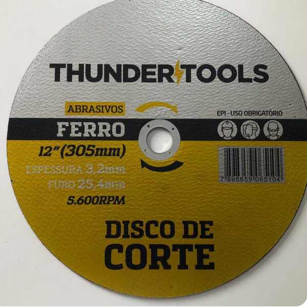 Disco De Corte Ferro 305 X 3 2 X 25 4 Mm Thunder Tools | Leroy Merlin