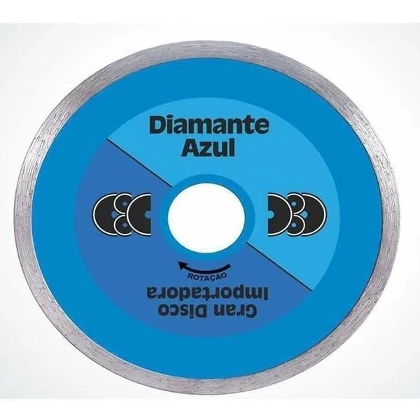 Disco para Multimaterial 4.1/2" 105mm 1 unidade Econômico Diamante Azul ...