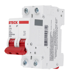 Disjuntor Din Bipolar Cuva C 70A Steck | Leroy Merlin