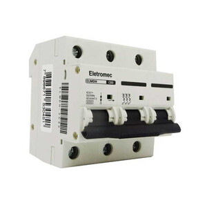 Disjuntor Din Trifásico Curva-c 80a 6ka Eletromec | Leroy Merlin