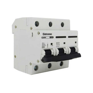 Disjuntor Din Trifásico Curva-c 100a 6ka Eletromec | Leroy Merlin