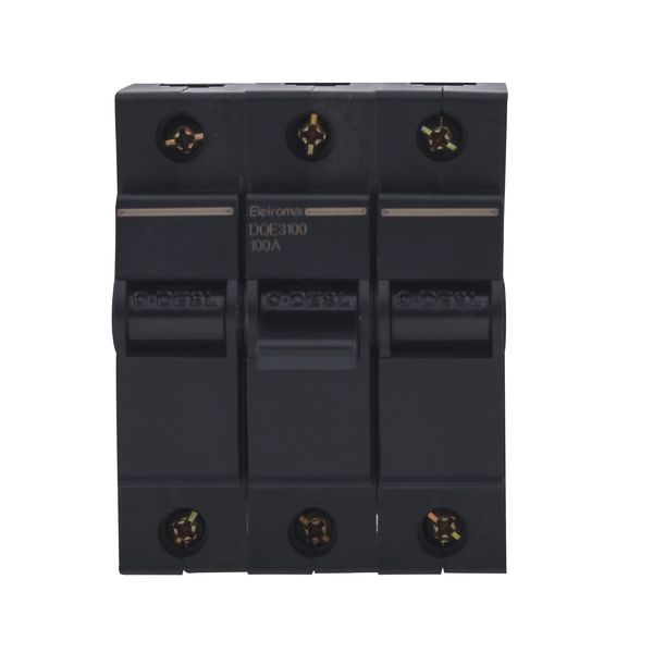 Disjuntor Nema Tripolar 220v a 380v 100A DQE3100 Eletromar | Leroy Merlin