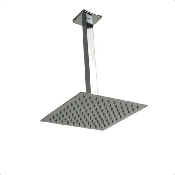 Ducha Chuveiro Teto 20x20cm Cromada Quadrada Inox A Gás Solar | Leroy ...