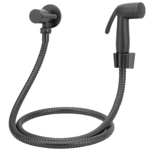 Ducha Higiênica Preto/black Banheiro Completa Metal 1/4v. | Leroy Merlin