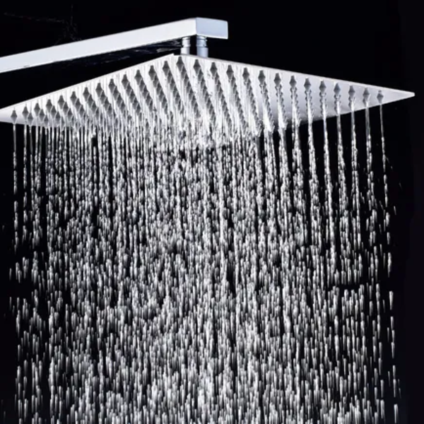 Ducha Slim Luxo Quadrado Metal 30cm | Leroy Merlin