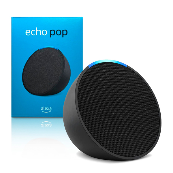 Echo Pop 1 Geração Com Alexa Smart Speaker Preto C2h4r9 Amazon | Leroy ...