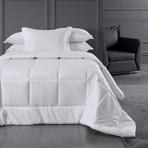 Edredom 180 Fios Casal Branco 2,40x2,20 | Leroy Merlin