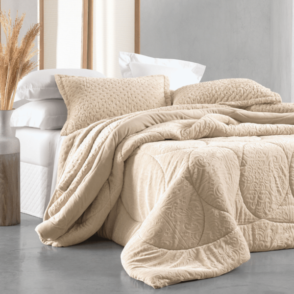 Edredom Casal Queen Altenburg Blend Elegance Harmonic Queen | Leroy Merlin