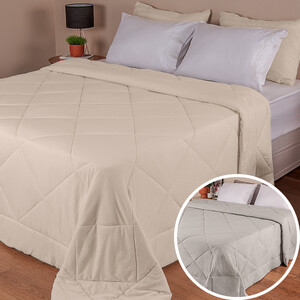 Edredom King Toque De Plumas Super Aconchegante Tessi | Leroy Merlin