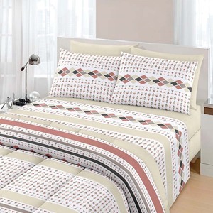 Edredom - King Size - Royal - Nando - 100% Algodão - Santista | Leroy ...