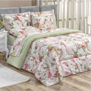 Edredom Queen Coberdrom Sherpa/mantinha Everest 1 Peça - Alecrim ...