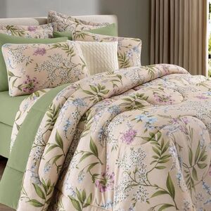 Edredom Queen Estampado Vivaldi Bege Un | Leroy Merlin