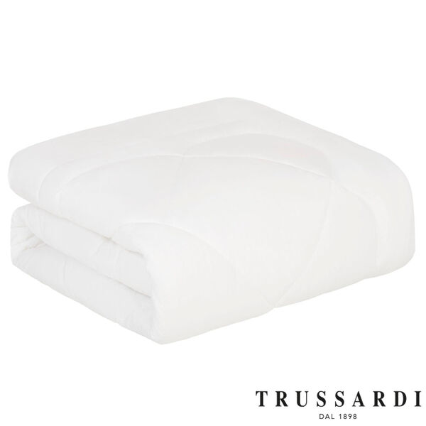 Edredom Solteiro Em 200 Fios Colore Branco - Trussardi | Leroy Merlin