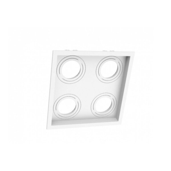 Embutido Ar70 Quadruplo Recuado Branco | Leroy Merlin