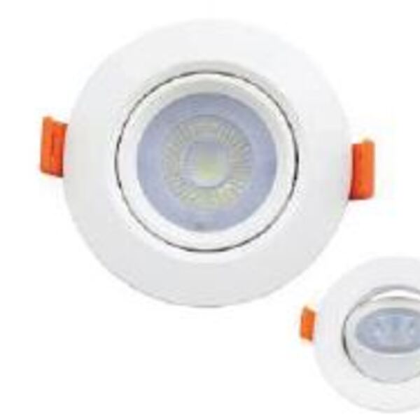 Embutido Com Led Redondo - 3.000k - 3w - Bivolt 7x4,3cm | Leroy Merlin