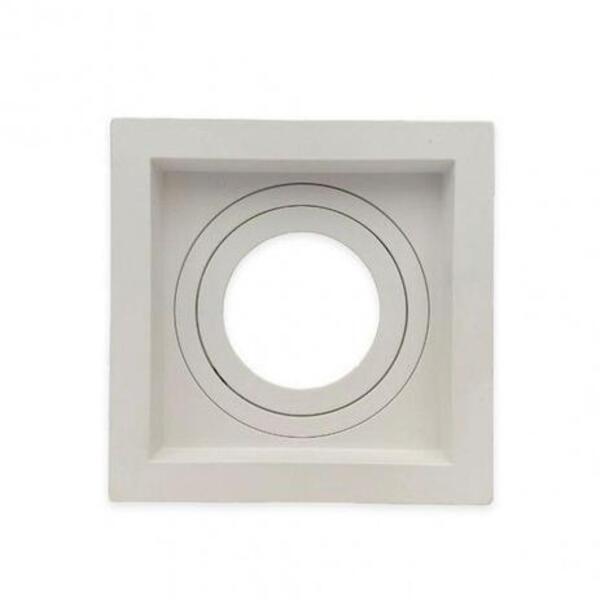 Embutido Dicróica Simples Recuado Branco 10x10cm Conect | Leroy Merlin