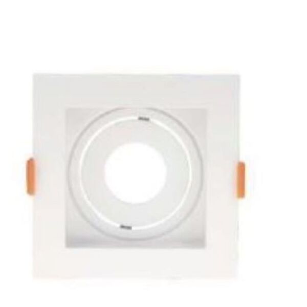 Embutido Mini Dicróica Simples Recuado Bco 7,5x7,5x3,3cm | Leroy Merlin