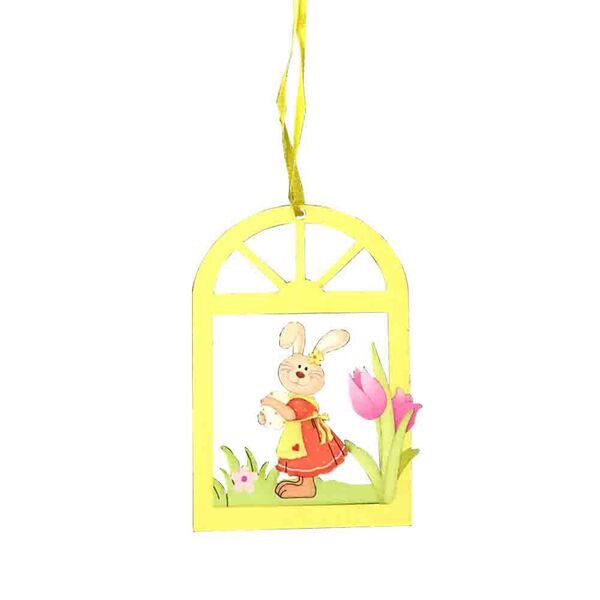 Enfeite Coelho Pascoa Porta 9cm - D'rossi | Leroy Merlin