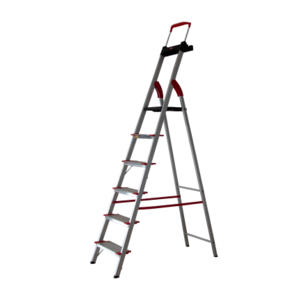 Escada 3 Em 1 Extensiva Em Chapa De Aço 11 E 6 Degraus 330cm | Leroy Merlin