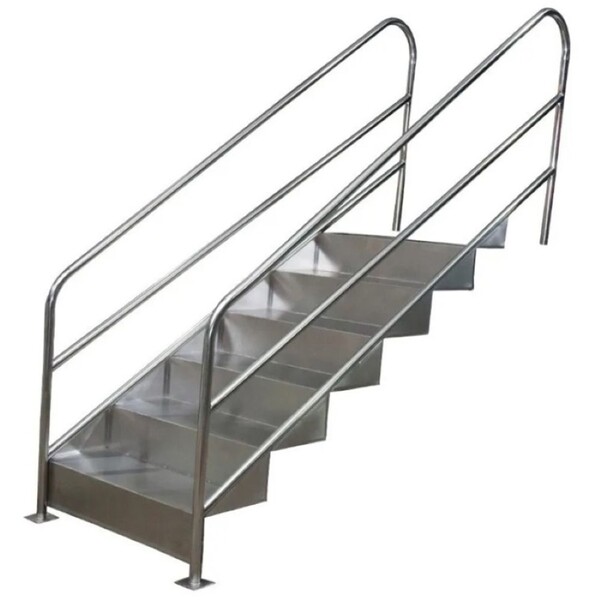 Escada Fisioterápica Inox 304 - Para Gestantes Idosos Pessoas Pesadas ...