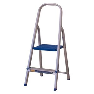 Escada De Alumínio Dupla 2 Degraus Natural 120kg Reisam | Leroy Merlin