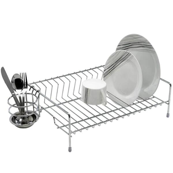 Escorredor De Louças Aço Inox Cozinha Nina Para Bancada De Pia Schmitt ...