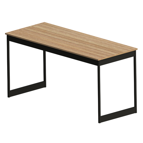 Mesa para Escritório 150x60cm Mel Aço e MDP Industrial Econo Multivisão ...
