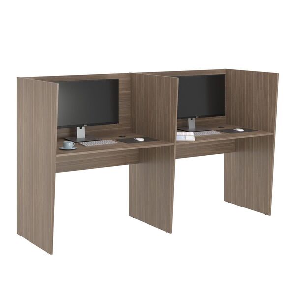 Escrivaninha Office 2 Lugares Letonia Affara | Leroy Merlin